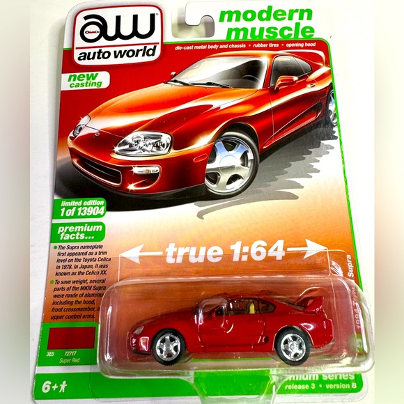 Auto World | Other | Auto World Modern Muscle 994 Toyota Supra | Poshmark